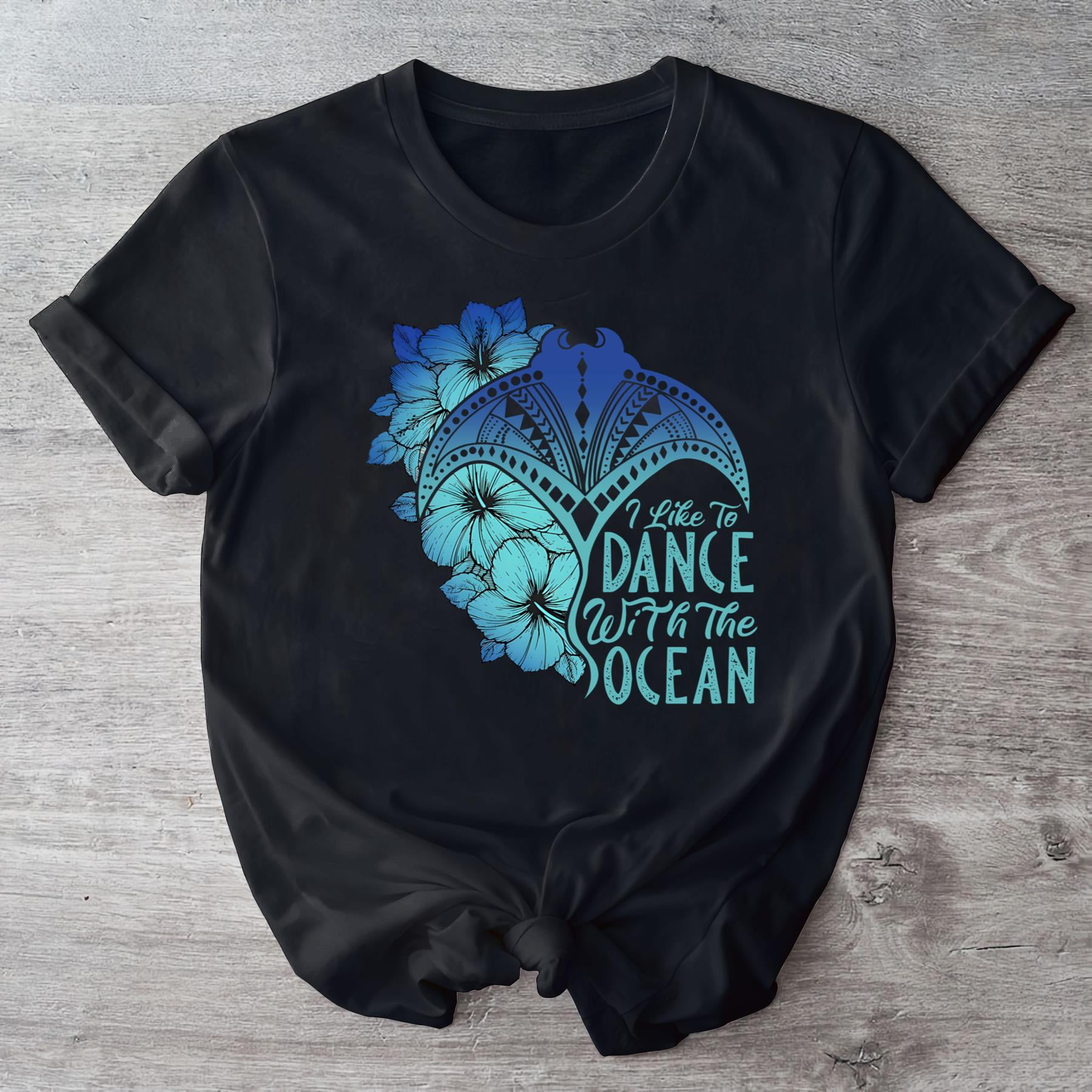 Ocean Spirit & Ancestral Wisdom Shirt, Dance With The Sea Tee, Tropical ...