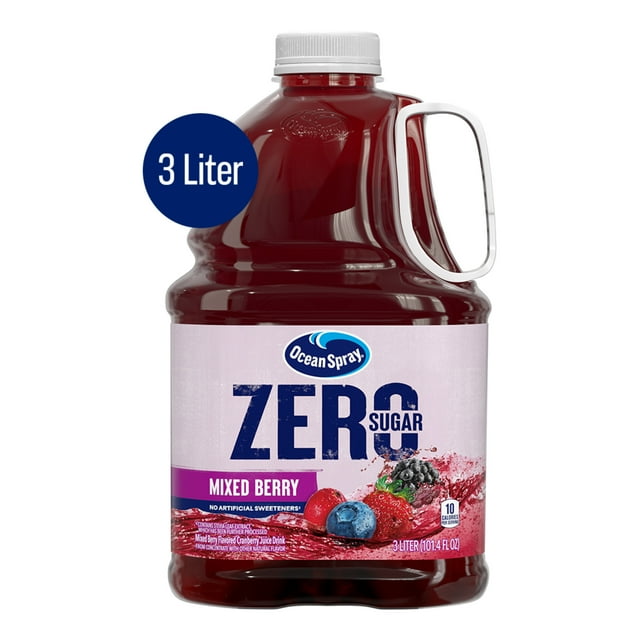 Ocean Spray® 3L Zero Sugar Mixed Berry Juice - Walmart.com
