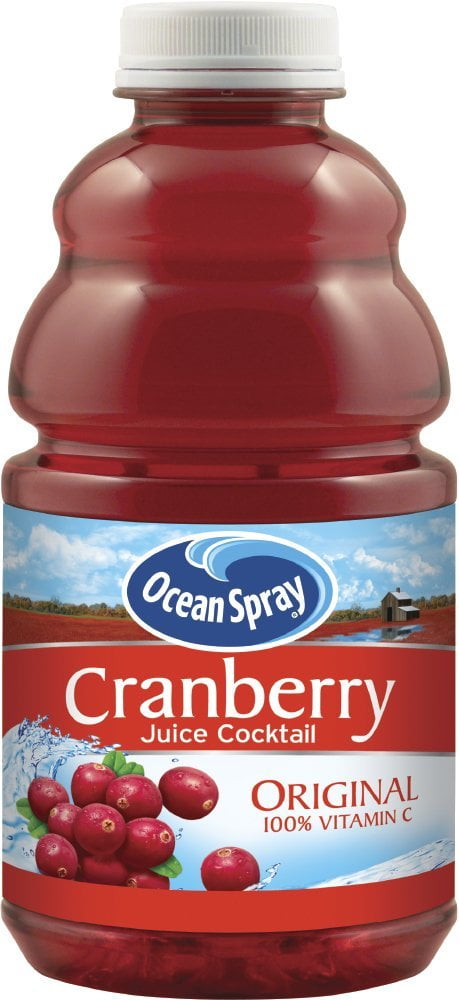 Ocean Spray Bar Pac Cranberry Juice Cocktail, 32 oz - Case of 12 ...