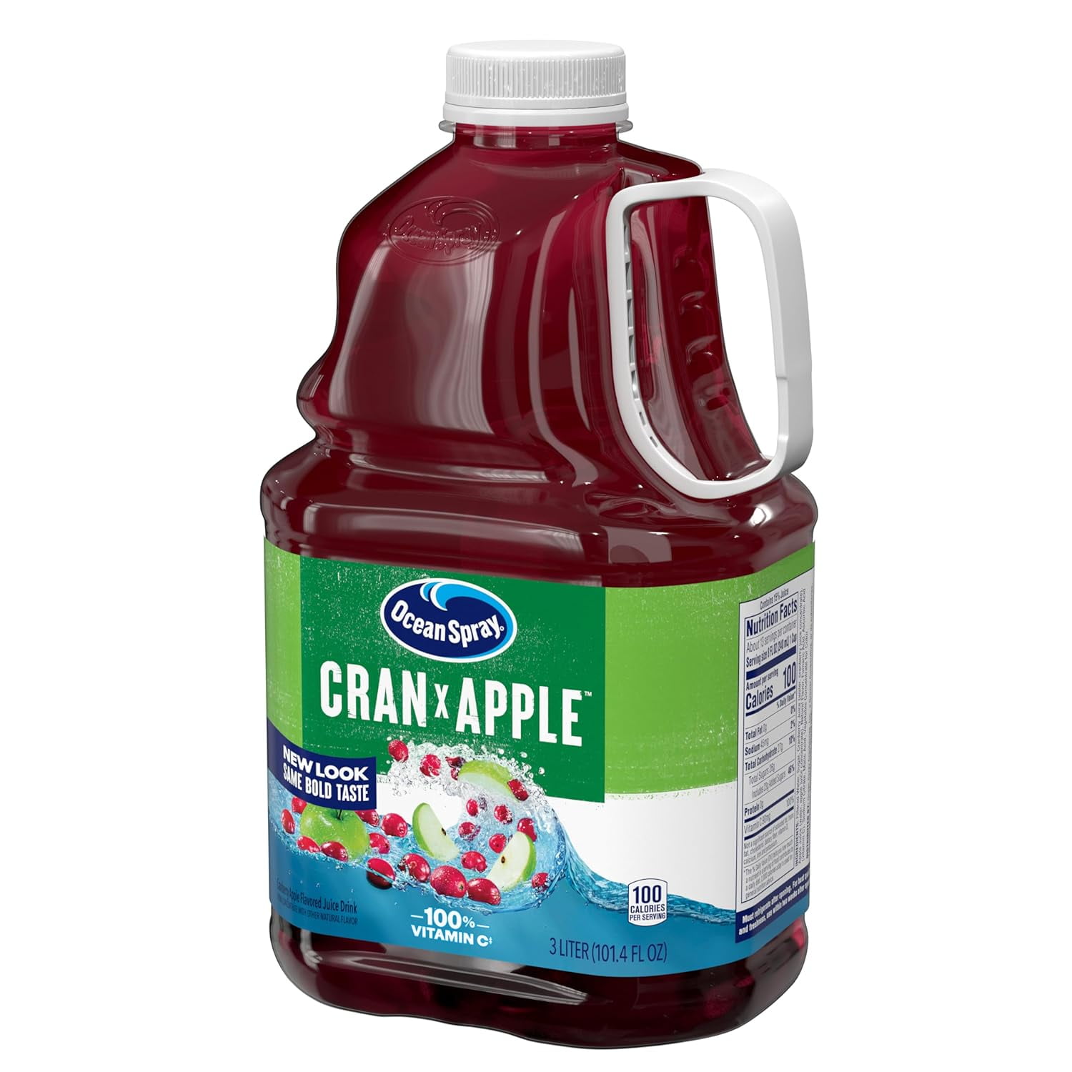 Ocean Spray® Cran-Apple™ Cranberry Apple Juice Drink, 101.4 Fl Oz ...