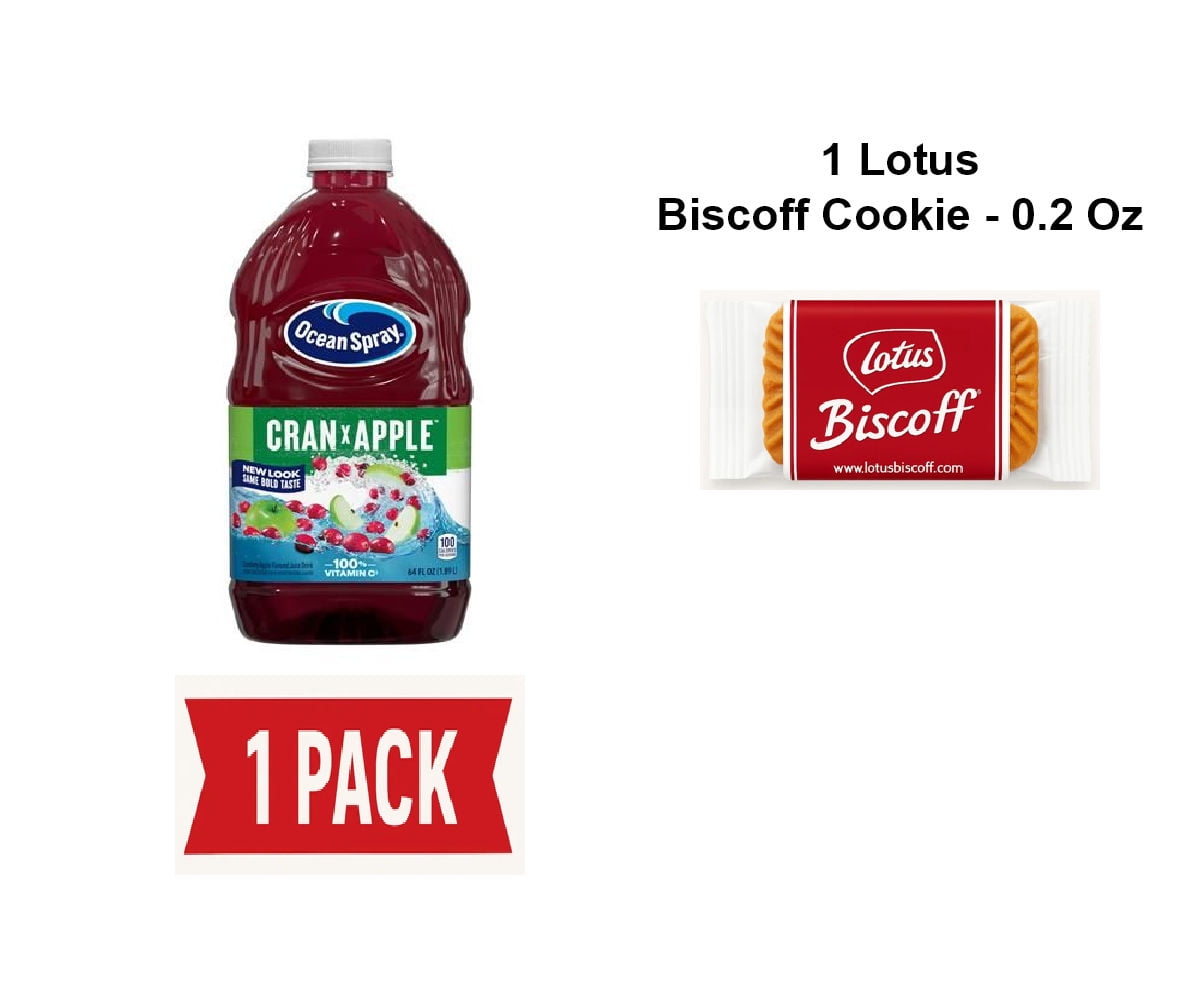 Ocean Spray Cran-Apple Cranberry Apple Juice Drink, 64 Fl Oz Bottle ...