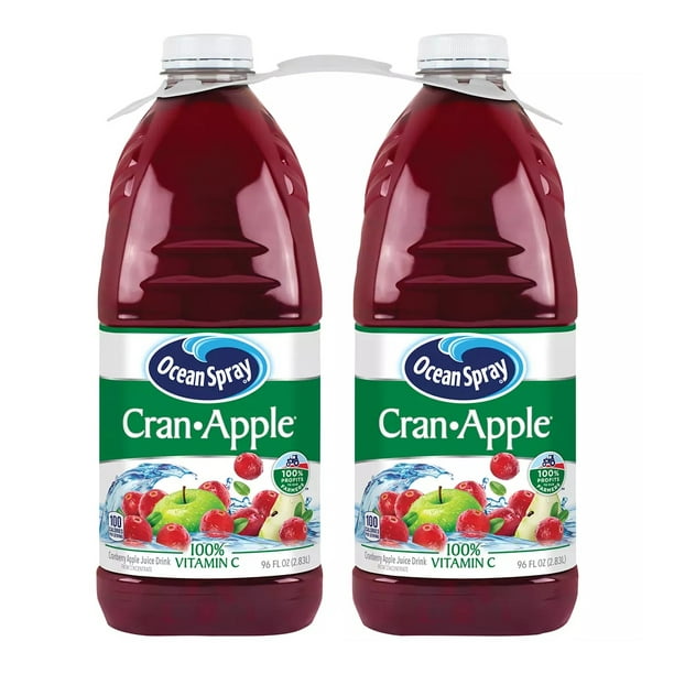 Ocean Spray Cran-Apple Juice, 2 pk./96 oz. - Walmart Business Supplies