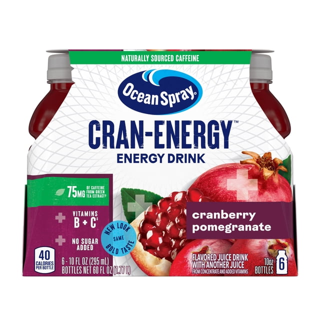 Ocean Spray® Cran-Energy™ Cranberry Pomegranate Juice Drinks, 10 fl oz ...