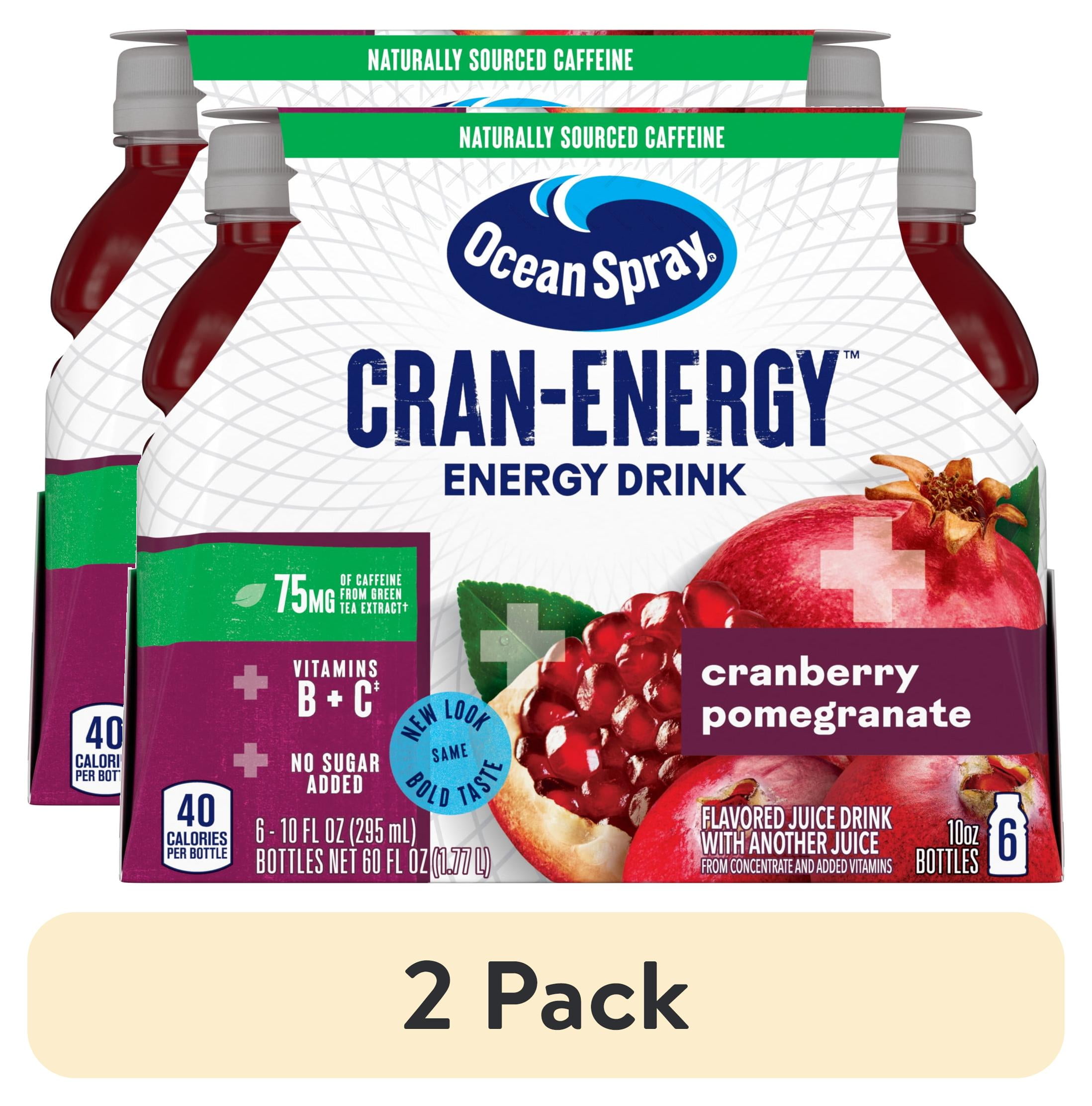 (2 pack) Ocean Spray® Cran-Energy™ Cranberry Pomegranate Juice Drinks ...