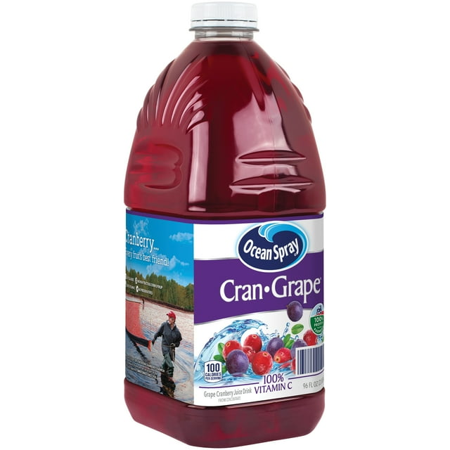 Ocean Spray® Cran-Grape® Grape Cranberry Juice Drink 2-96 fl oz ...