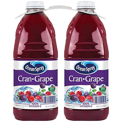 Ocean Spray Cran Grape Juice, 2 pk./96 oz. - Walmart.com