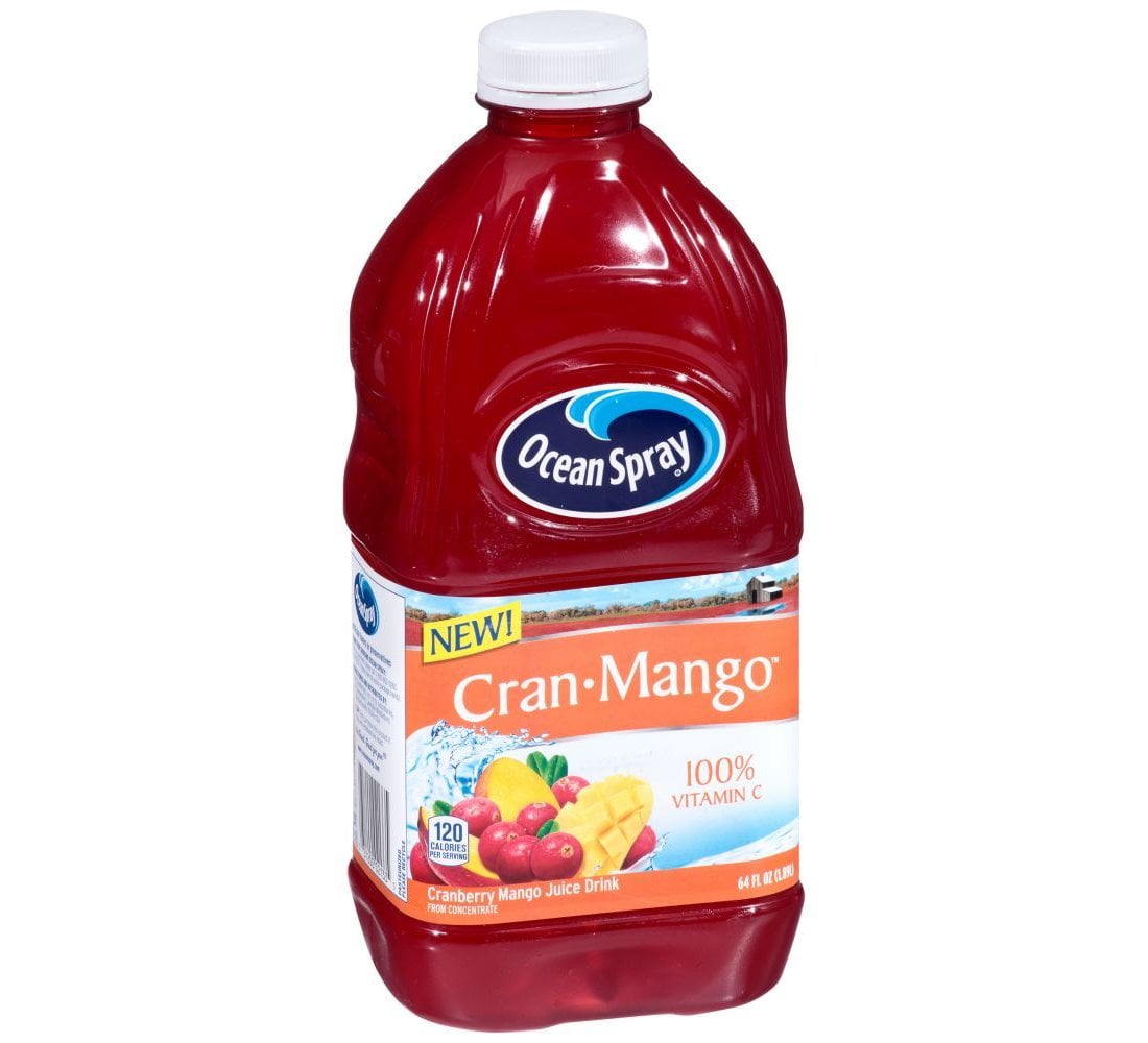 Ocean Spray Cran Mango Cranberry Mango Juice Drink (Pack of 2 ...