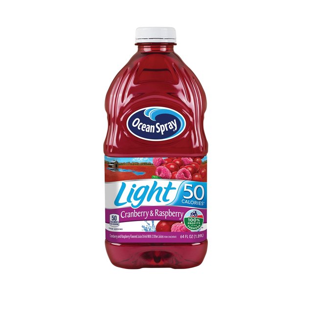 Ocean Spray Cran50 Cranberry Raspberry Juice Drink, 64 Fl Oz Bottle ...
