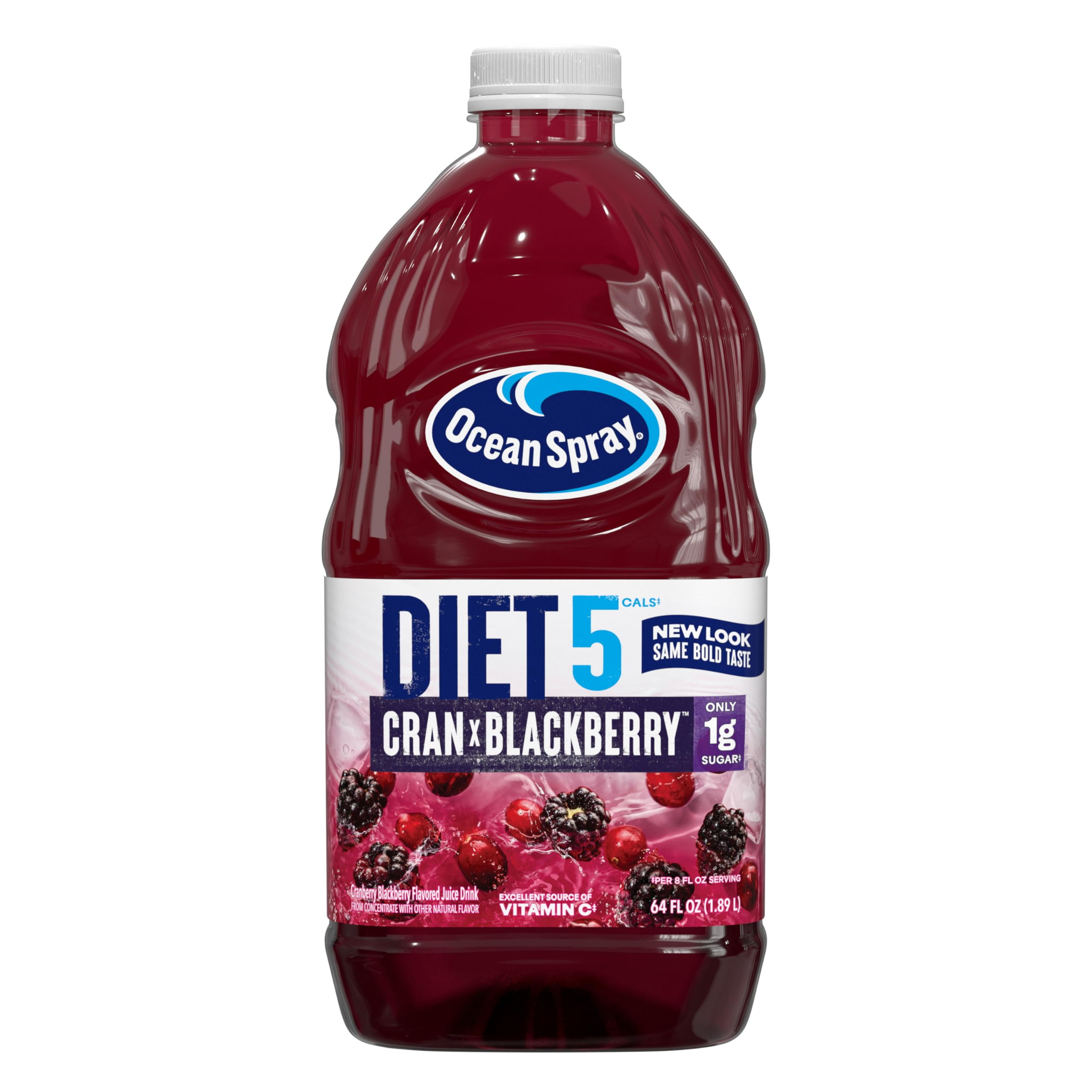 Ocean Spray® Diet Cran-Blackberry™ Cranberry Blackberry AIS1 Juice ...