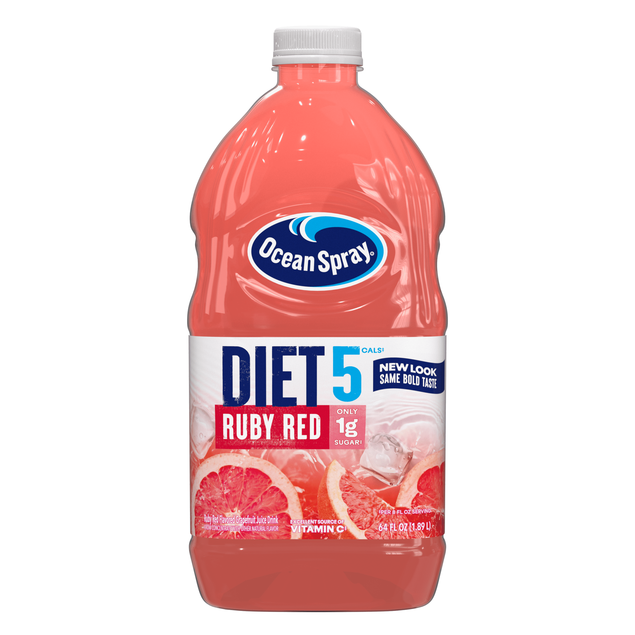 Ocean Spray Diet Ruby Red Fruit Grapefruit Juice Beverage, 64 fl oz ...