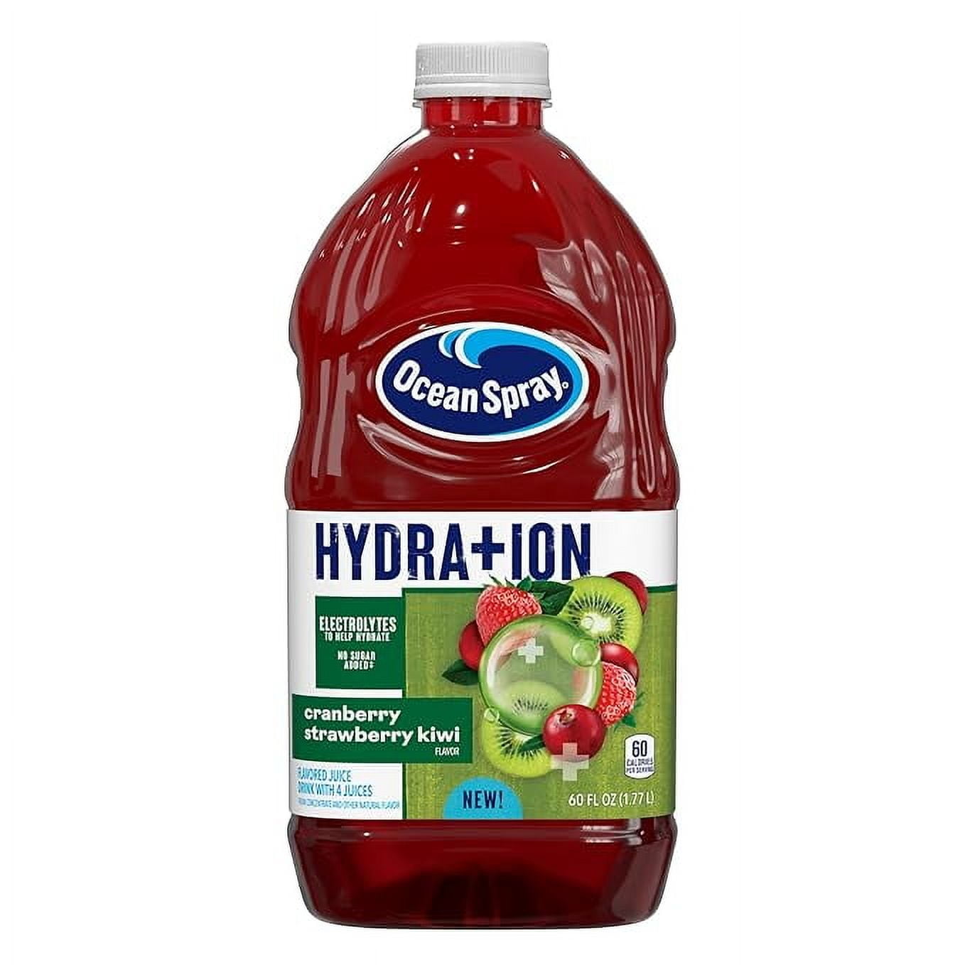 Ocean Spray® Hydration Cranberry Strawberry Kiwi Juice Drink, Hydration ...