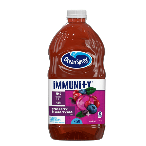 Ocean Spray® Immunity Cranberry Blueberry Acai flavored Juice Drink, 60 ...