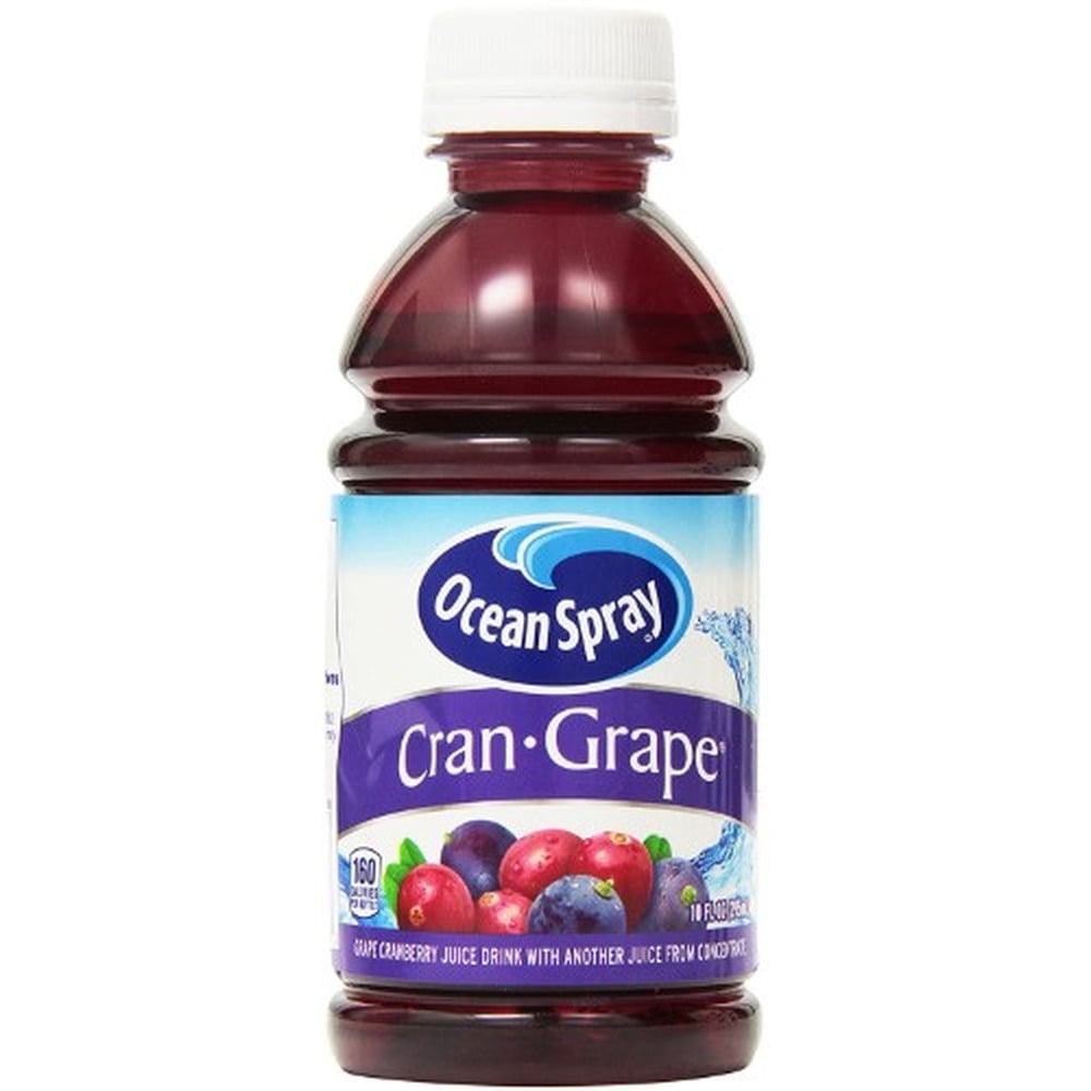 Ocean Spray Juice, Cran-Grape (Pack of 16) - Walmart.com