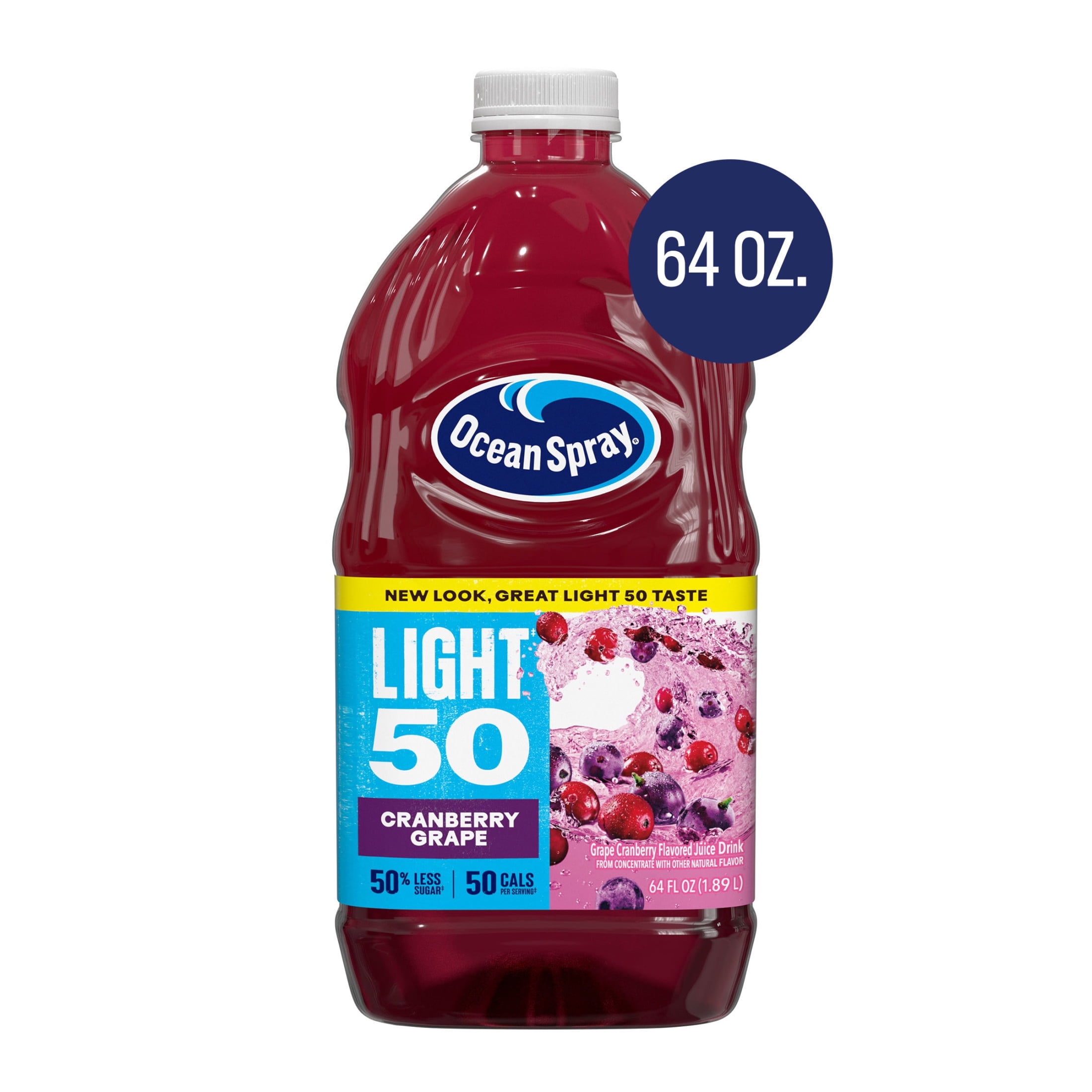 Ocean Spray® Light‡ 50 Cran-Grape ™ Cranberry and Grape Juice Drink ...