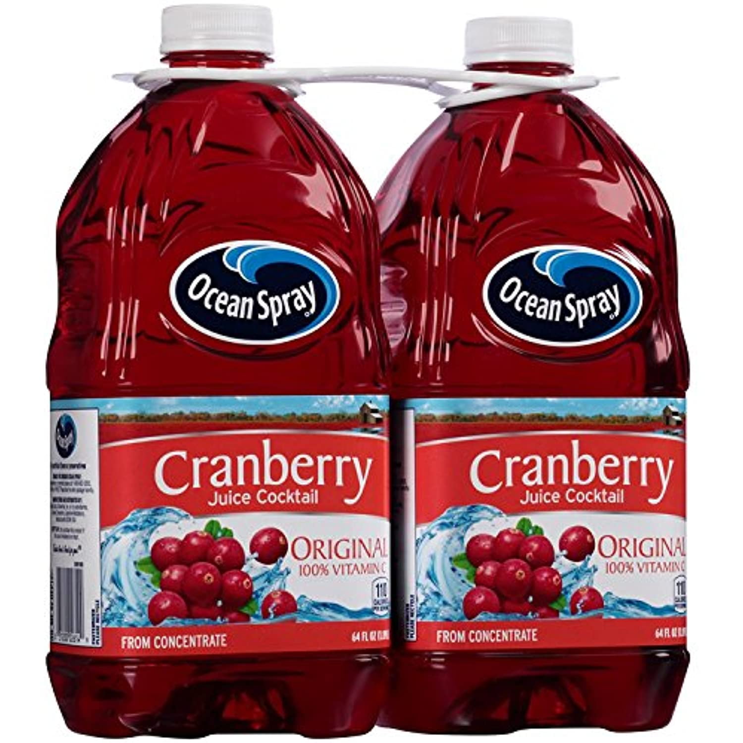 Ocean Spray Original Cranberry Juice Cocktail (64 Fl. Oz., 2 Pk ...