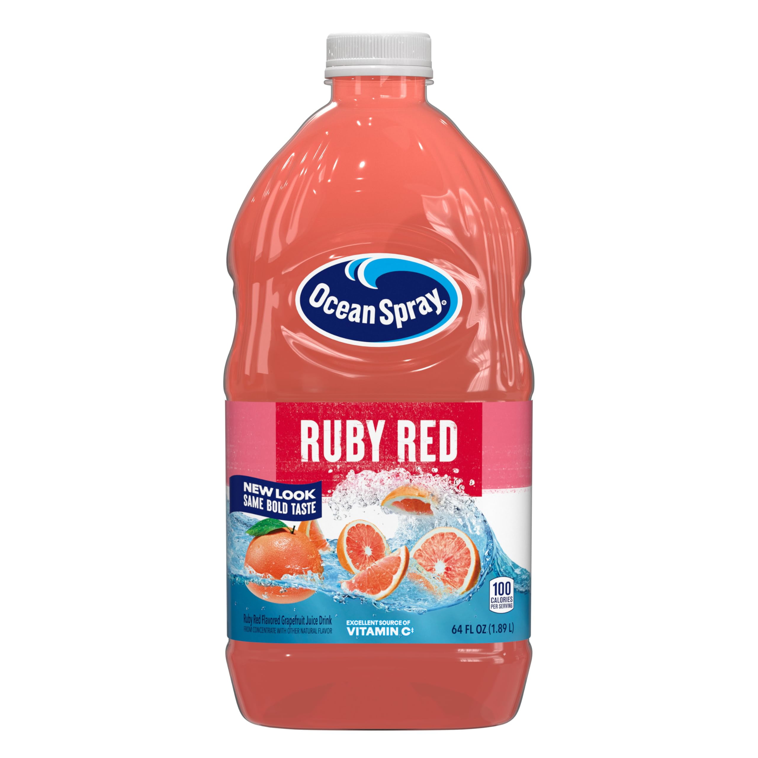 Ocean Spray Ruby Red Grapefruit Juice Drink, 64 Fl Oz Bottle Packaging May Vary - Pack of 3 ...