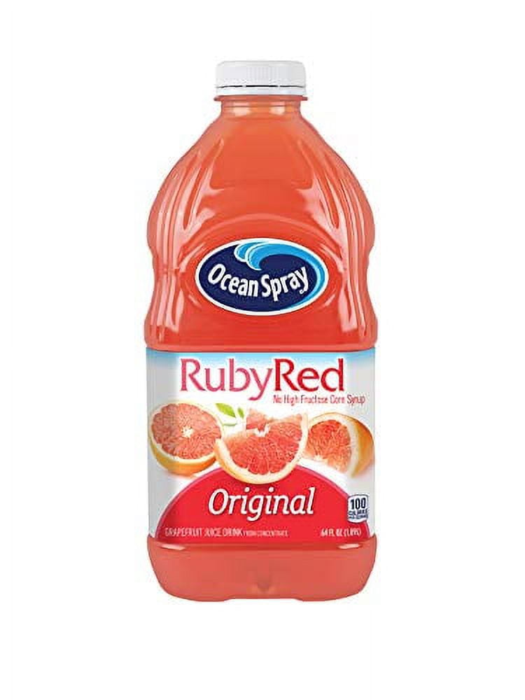 Ocean Spray, Ruby Red Grapefruit Juice Drink, 64 Fl Oz Bottle - Walmart.com