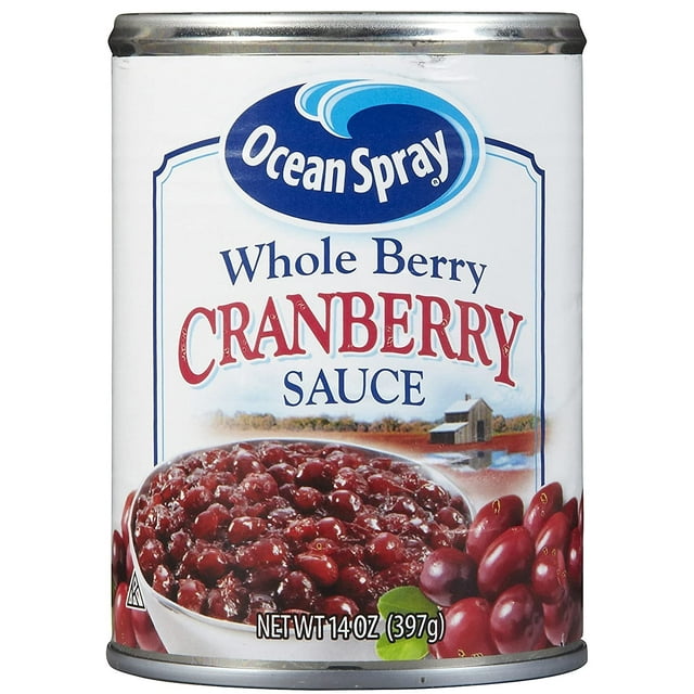 Ocean Spray Whole Cranberry Sauce - 14 Oz - Walmart.com