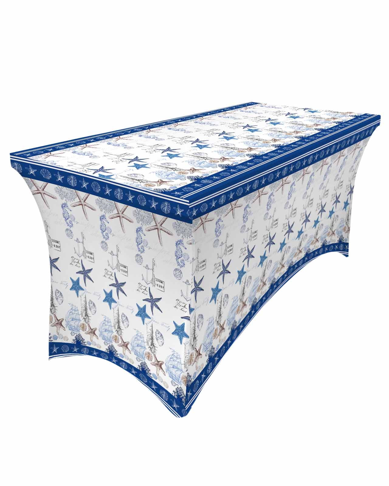 Ocean Star Coral Vessel Shell Table Skirt Wedding ration Home Birthday ...