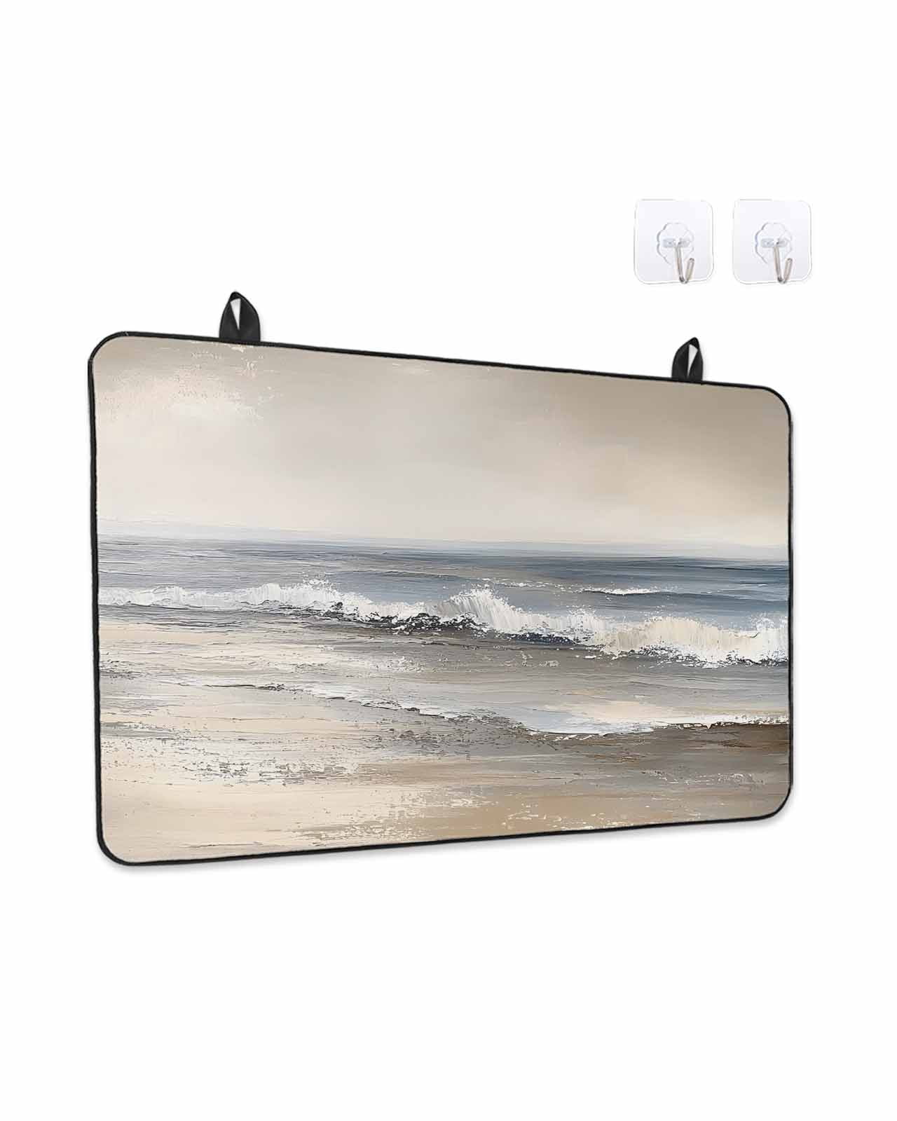 Ocean Stove Top Covers for Electric Stove, Kitchen Glass Ceramic ...