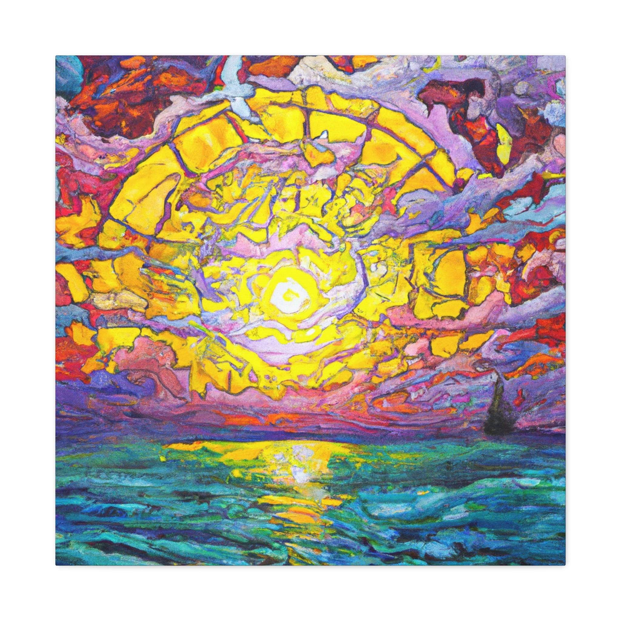 Ocean Sunrise Splendor - Canvas - Walmart.com