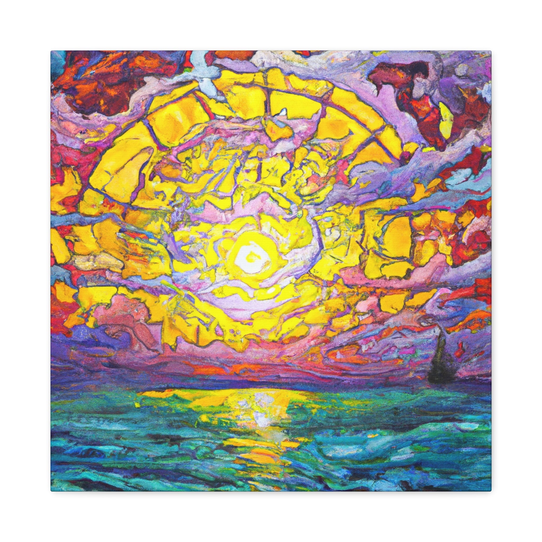 Ocean Sunrise Splendor - Canvas - Walmart.com