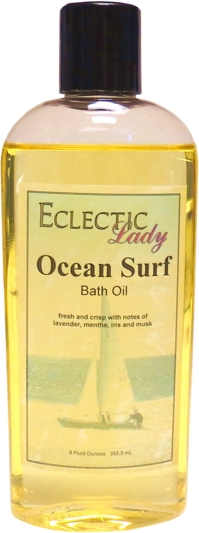 Ocean Surf Bath Oil - Scented Body Oil - Relaxing & Moisturizing ...