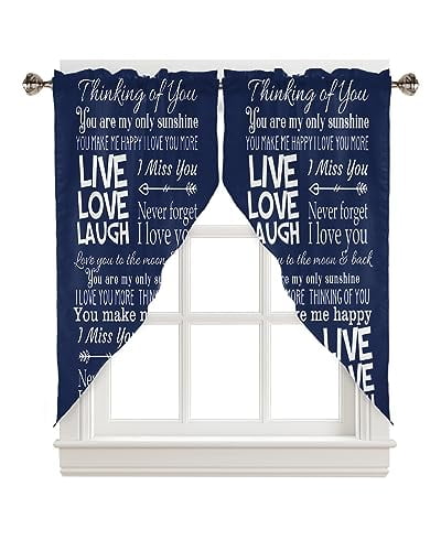 Ocean Swag Valance Curtains Nautical Theme Marine Sail Boat Beach ...