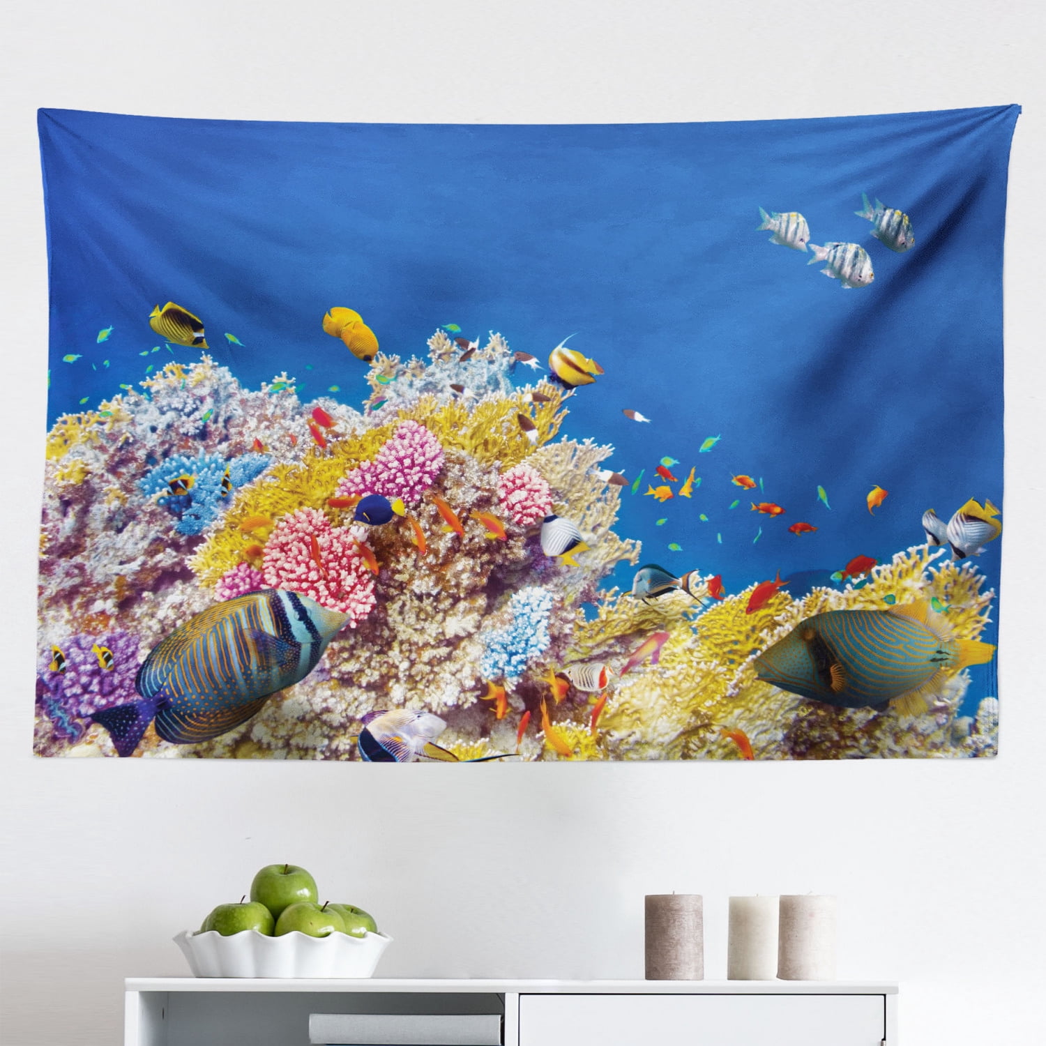 Ocean Tapestry, Underwater Life Wilderness Caribbean Ocean Vacation in ...