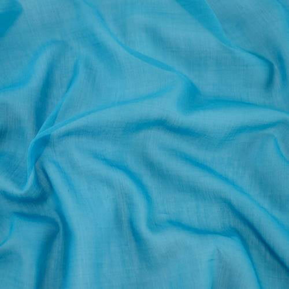 Ocean Teal Cotton/Silk Batiste, Fabric By the Yard - Walmart.com
