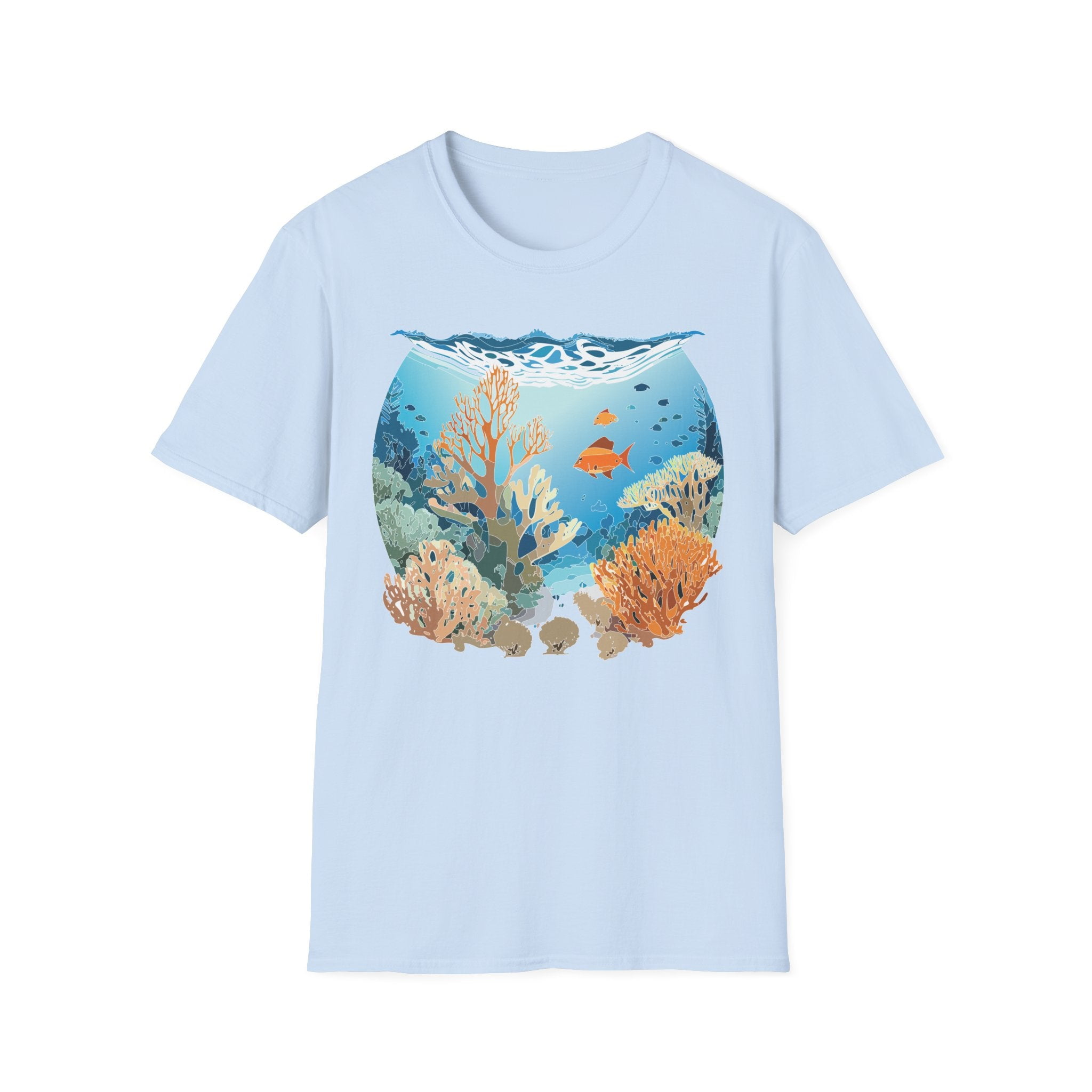Ocean Tee Shirt, Ocean Shirt, Shirt with Ocean, U boat Tees, Shirt with ...