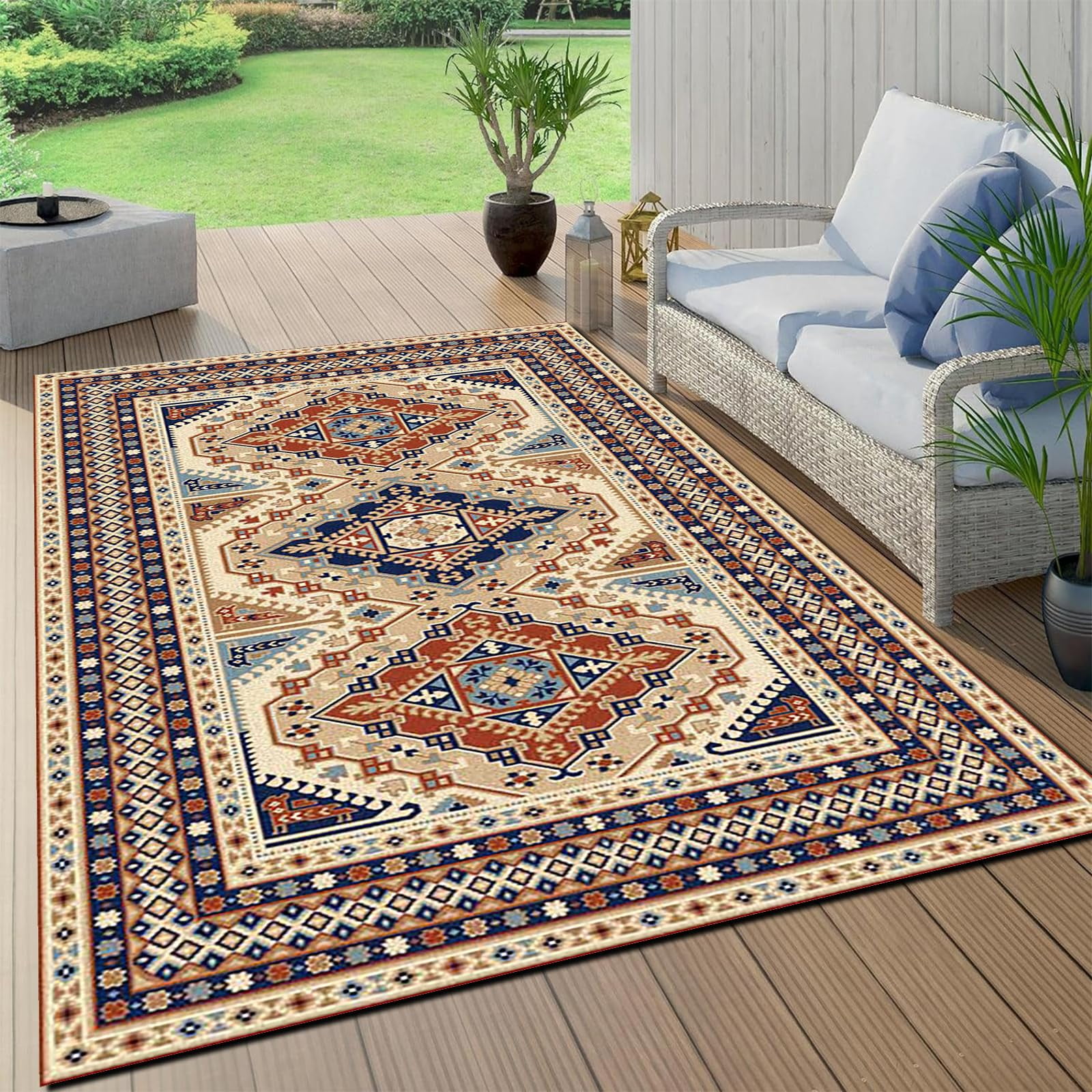 Ocean Theme Area Rug,Romantic Sunset Sea Floral Print Rugs,Underwater ...