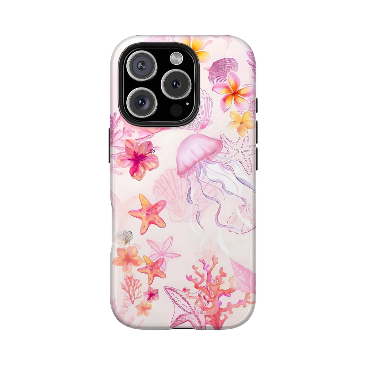 Ocean Theme Double Layer Phone Case for iPhone 17~11 Pro Max Plus Air ...