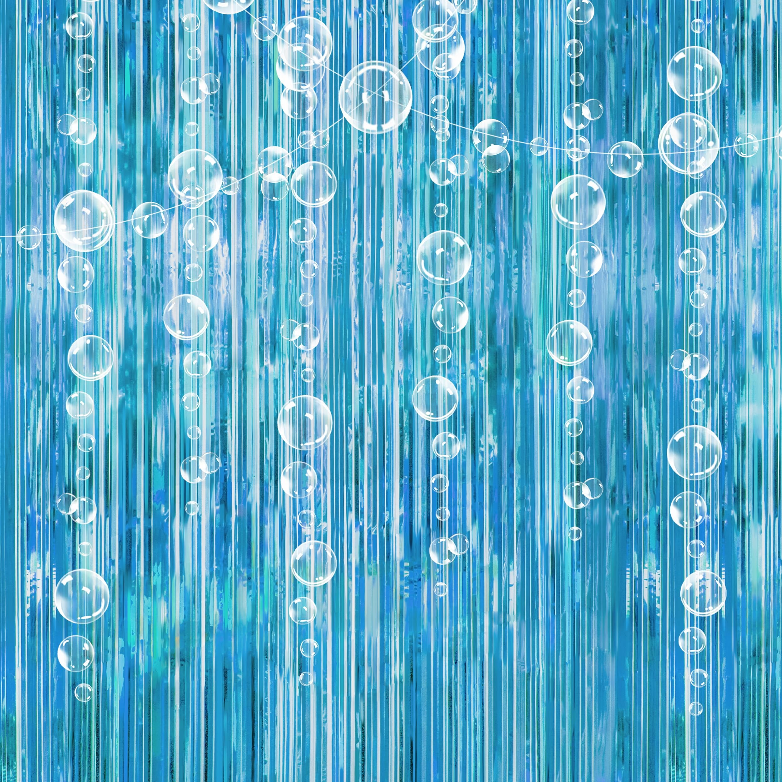 Ocean Theme Party Decorations Bubble Garland Backdrop Mermaid Streamer ...
