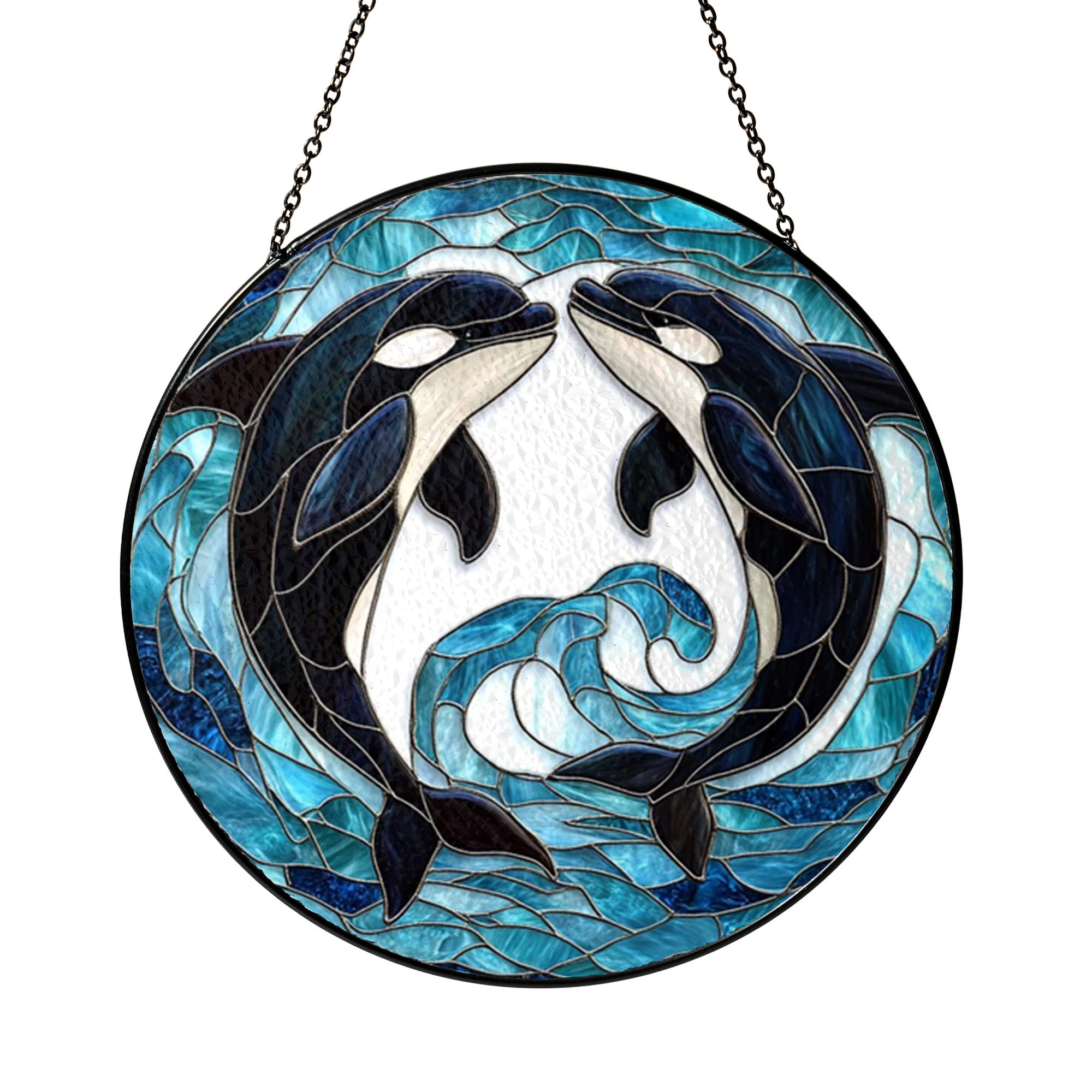 Ocean Theme Window Decor – Orca Acrylic Suncatcher - Walmart.com