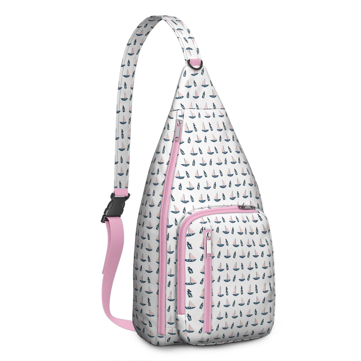 Ocean-Themed Shoulder Bag - Marine Lighthouse & Compass Design, Water ...