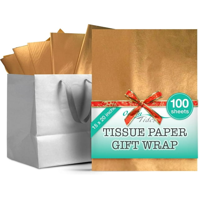 Ocean Tides Tissue Paper - Bulk Craft Wrapping Tissue Paper - 100 ...