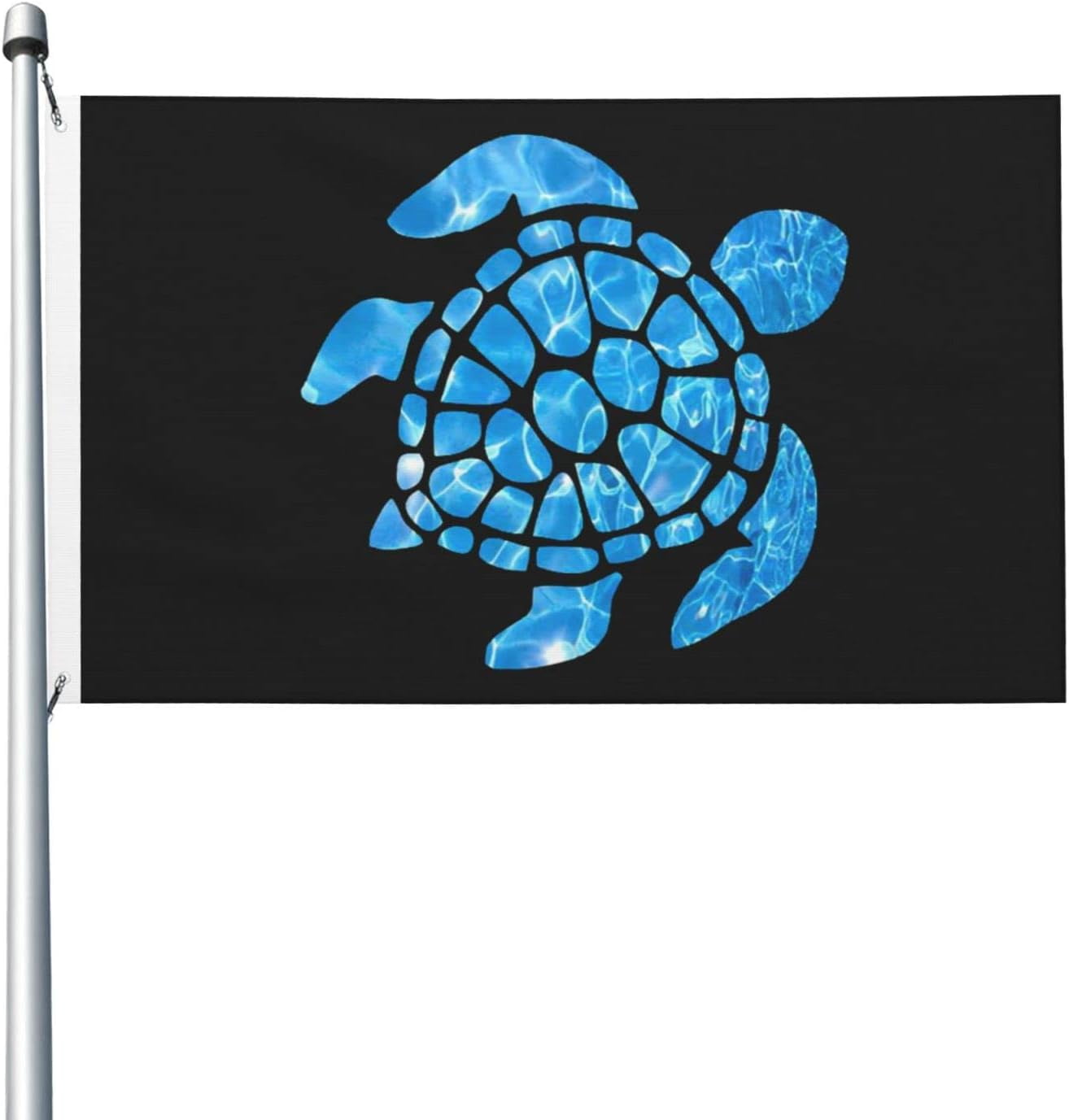 Ocean Tribal Hawaiian Sea Turtle The Trend Flag 3x5 Ft Outdoor ...
