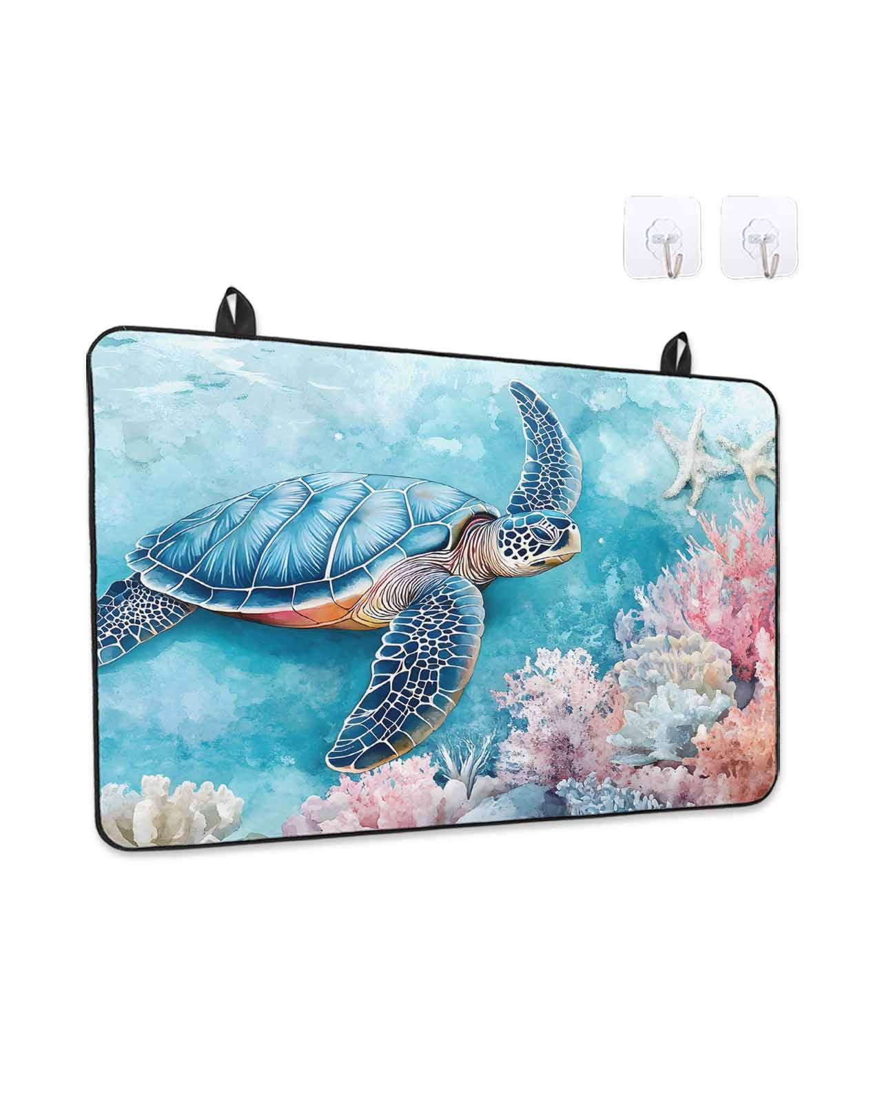 Ocean Turtle Stove Top Covers for Electric Stove, Kitchen Glass Ceramic ...