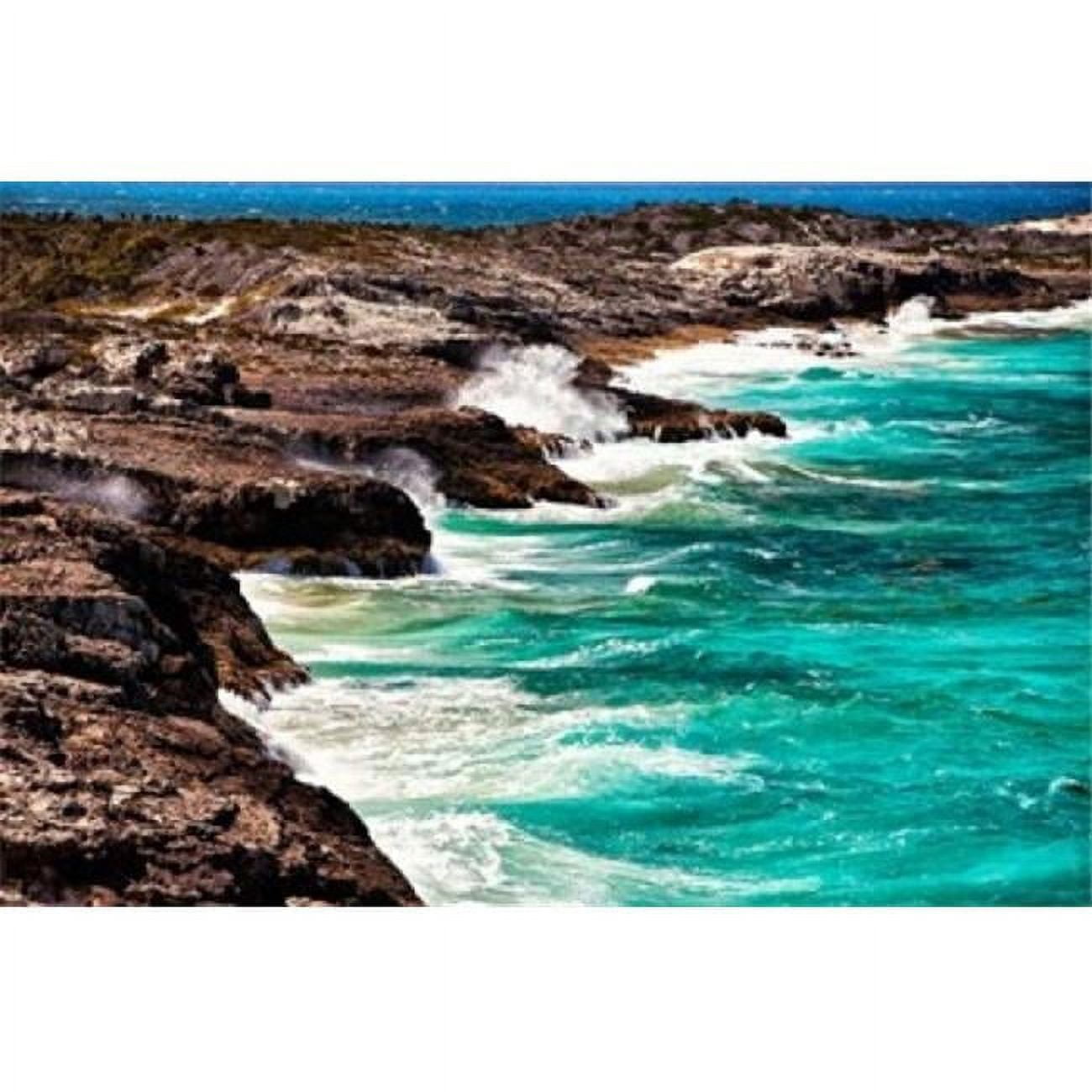 Ocean View From Warderick Cay Day Land & Sea Park Exuma Bahamas Poster ...