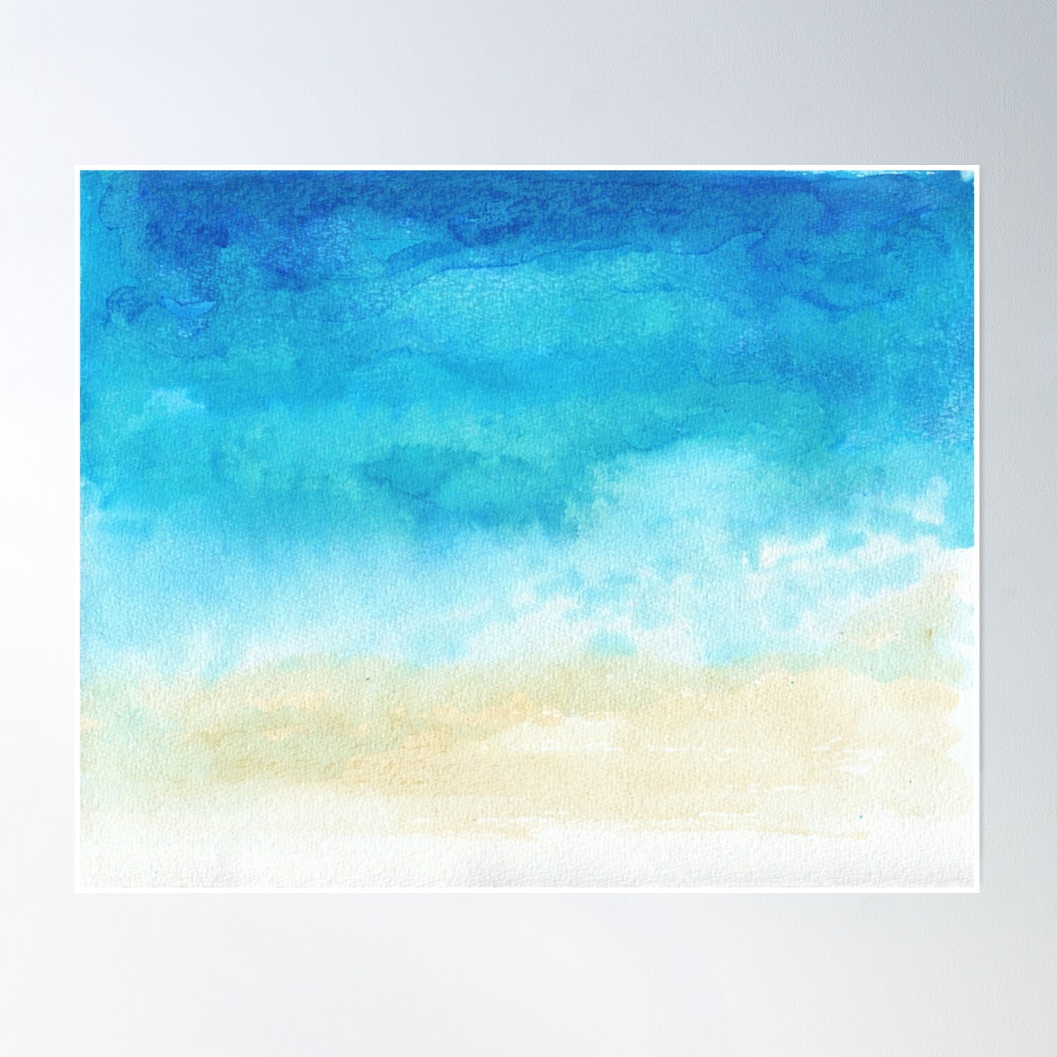 Ocean View Poster Wall Art, Modern Wall Decor, 24x36 UNFRAMED - Walmart.com