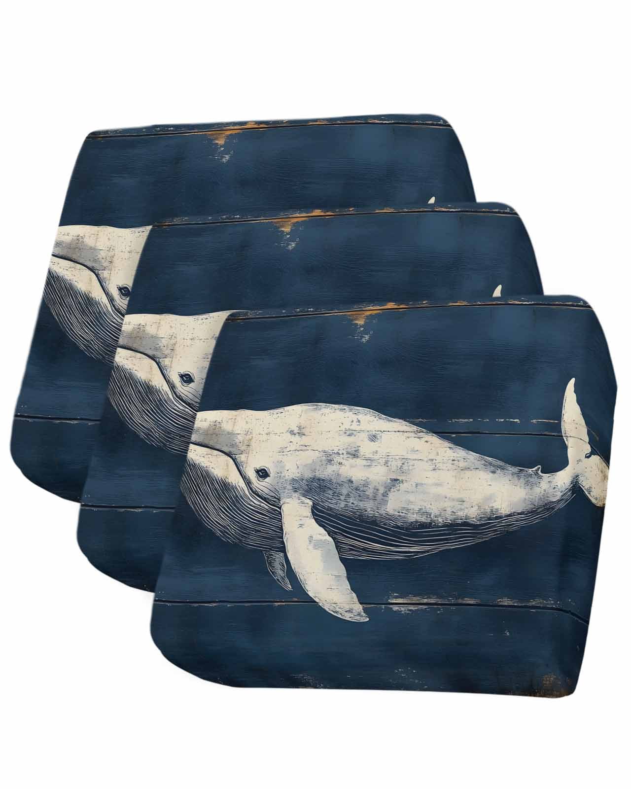 Ocean Vintage Whale Sofa Couch Cushion Covers Washable, Removable ...