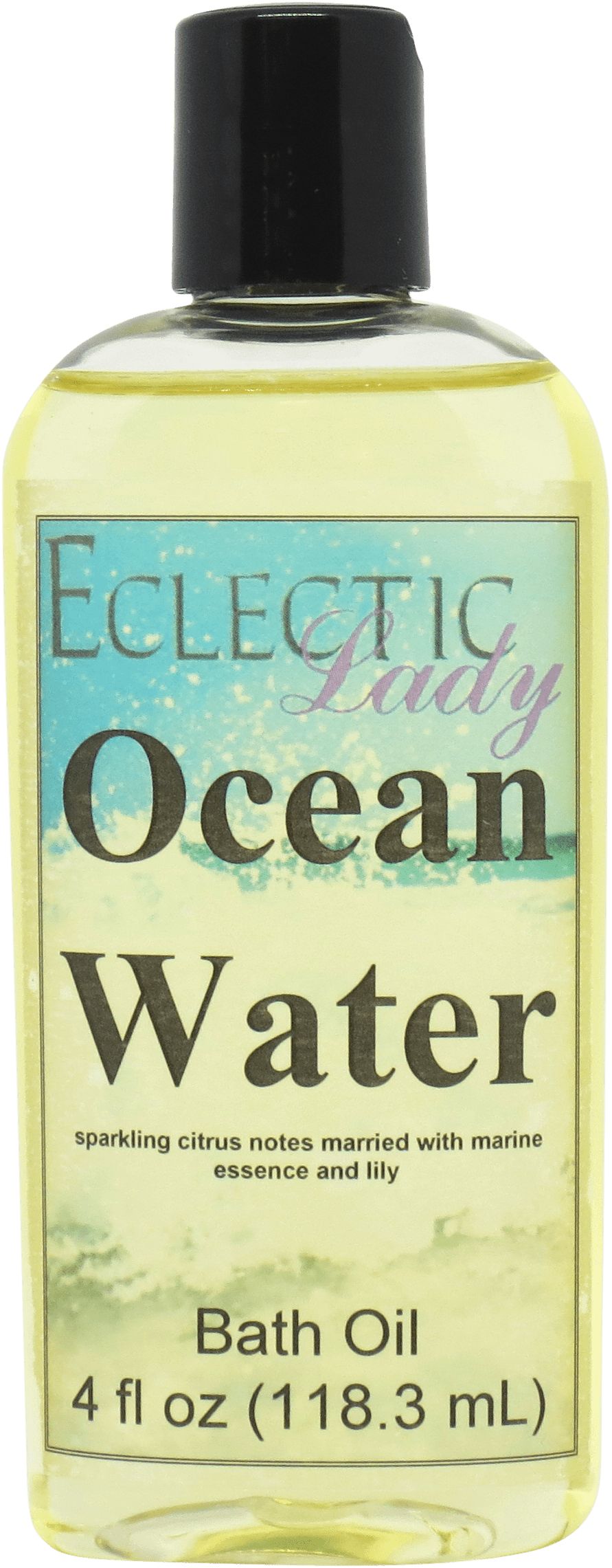 Ocean Water Bath Oil - Scented Body Oil - Relaxing & Moisturizing ...