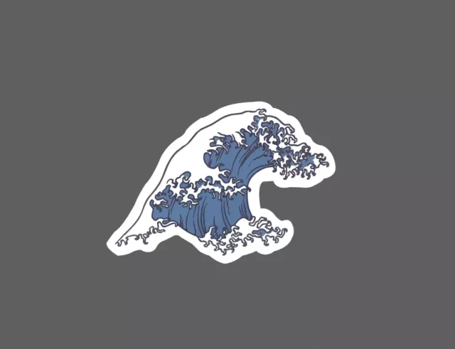 Ocean Wave Sticker Beach Waterproof Sticker Phone Decal Water Bottle ...