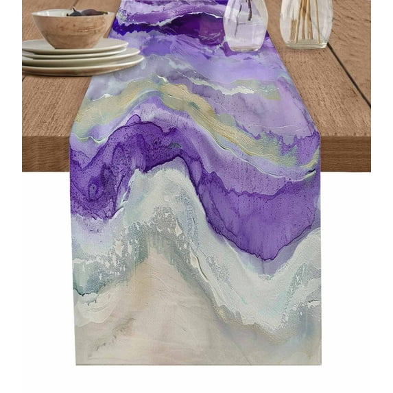 Ocean Waves And Beaches Table Runner ration Home r Dinner Table ration ...