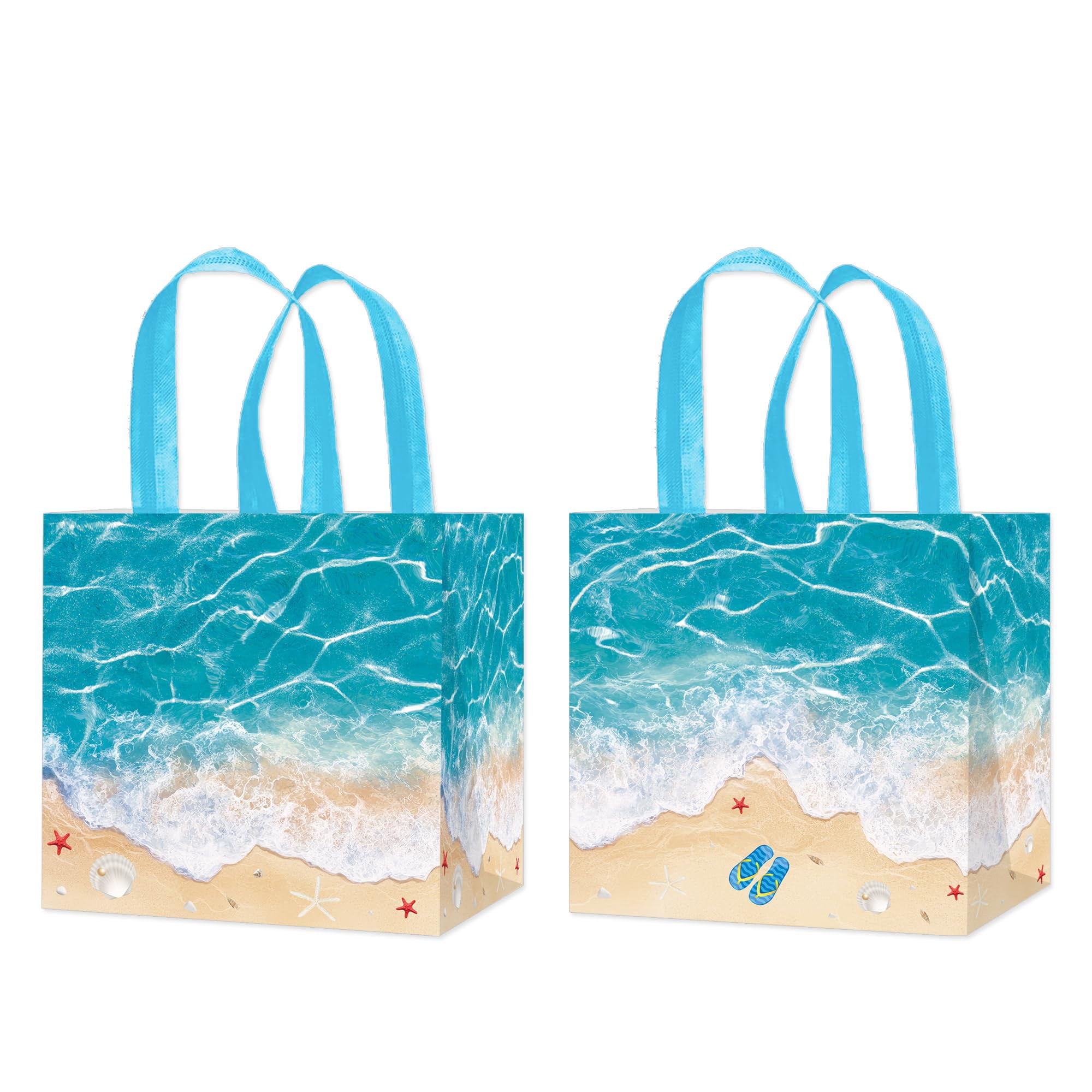 Ocean Waves Favor Bags AIF9 Summer Beach Birthday Party Supplies 12 ...