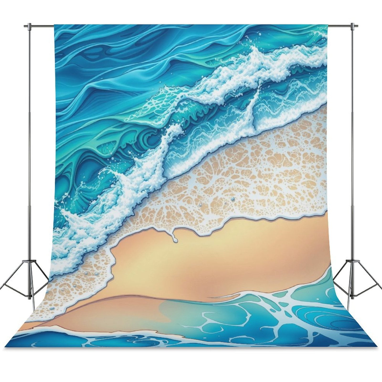Ocean Waves Gradual Waves Decorations BackdropPortrait Photography ...