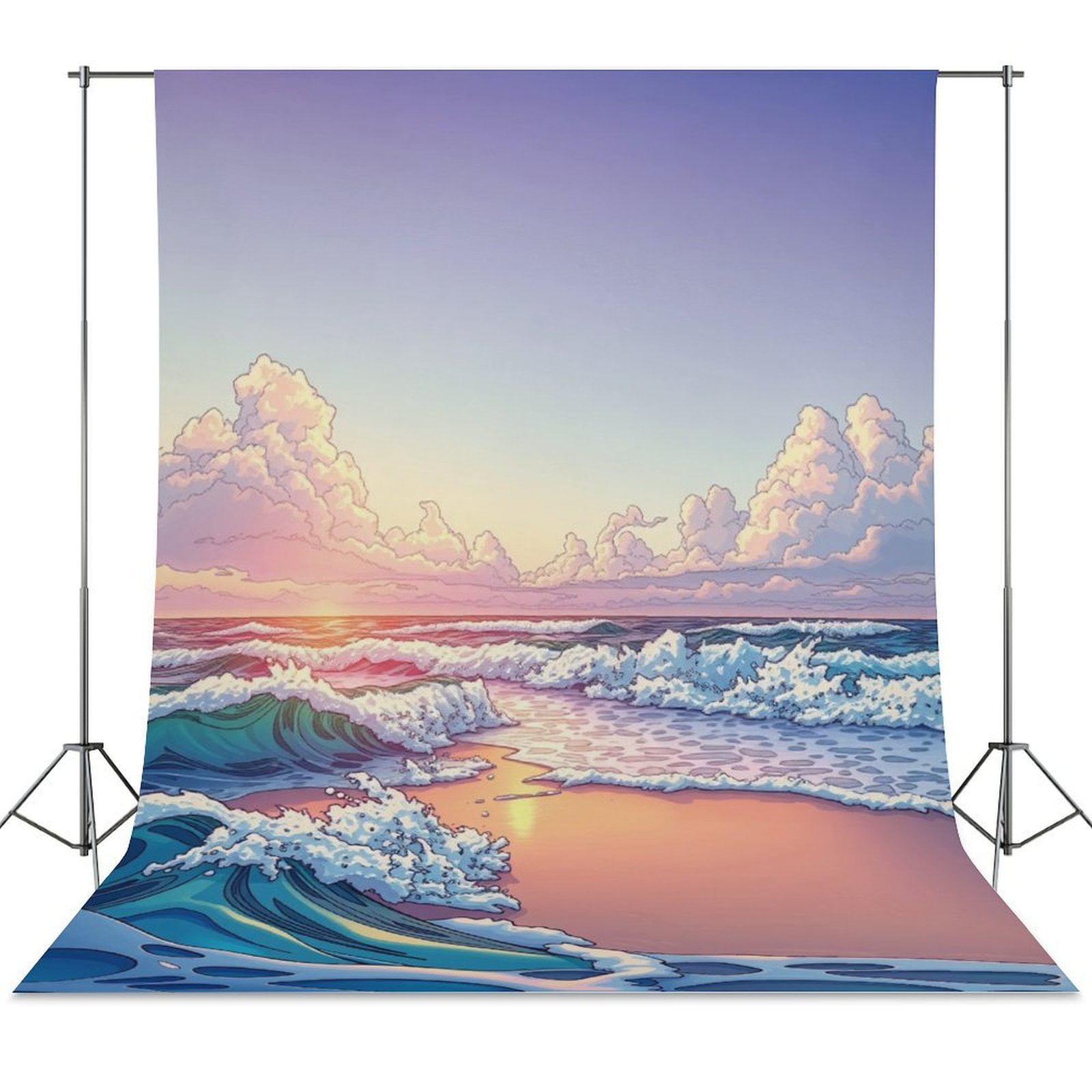 Ocean Waves Gradual Waves Decorations BackdropPortrait Photography ...