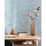 Ocean Waves Peel and Stick Wallpaper | Removable Self Adhesive Waves ...