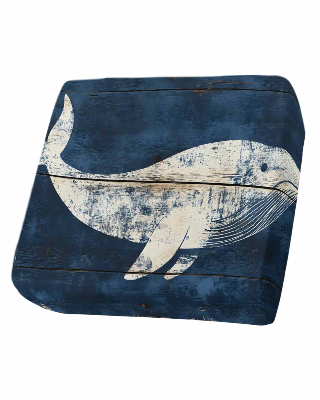 Ocean Whale Blue Sofa Couch Cushion Covers Washable, Removable ...